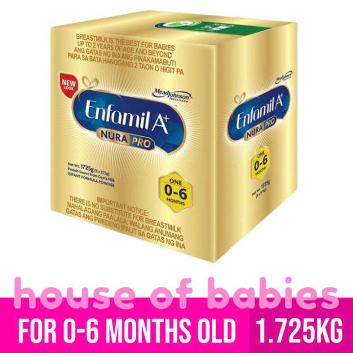 Enfamil A+ One NuraPro 1.725kg 0-6 Months Old Infant Formula | Lazada PH