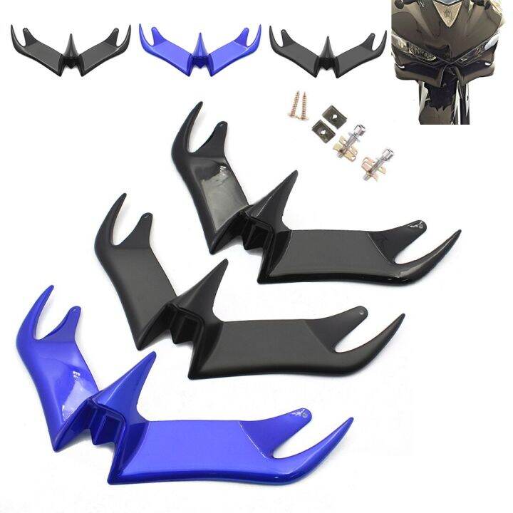 Fairing Race Fins Front Windshield Aerodynamic Winglet For YAMAHA YZF ...