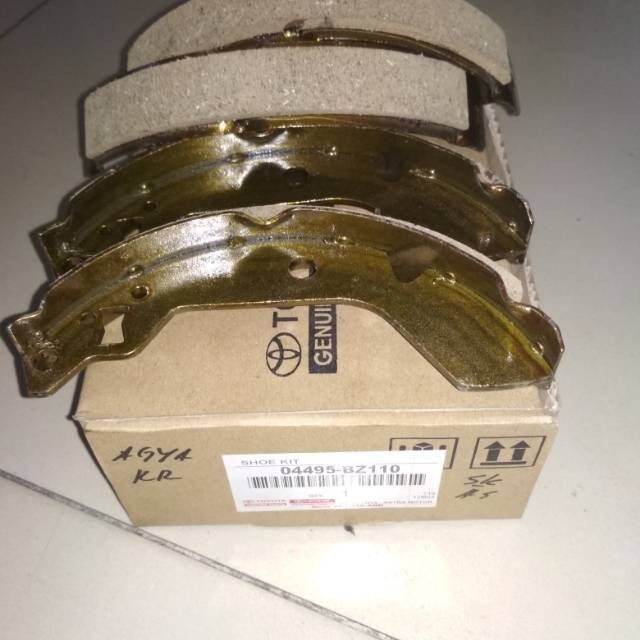 Brake Shoe/Kampas Rem Belakang Toyota Agya/Ayla Manual/Matic | Lazada ...