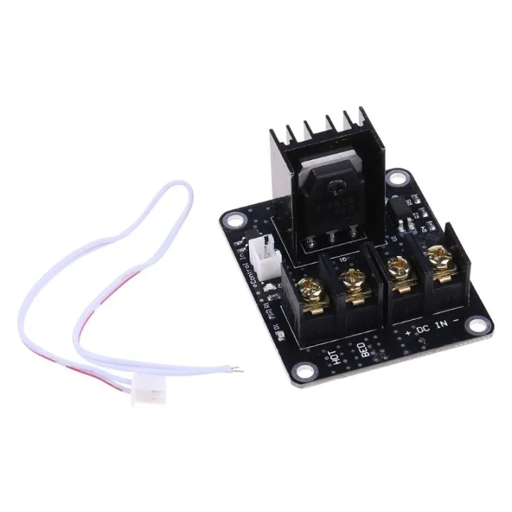 เครื่องพิมพ์3d อุ่นเตียงโมดูลพลังงาน Hotbed Mosfet โมดูลการขยายตัว Inc