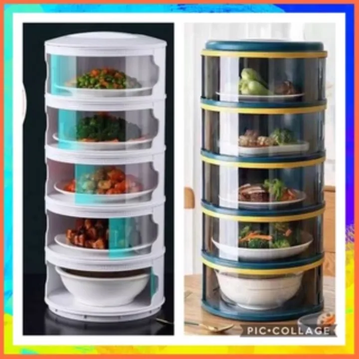 【Ready Stock】 999 5 Layer Food Storage Anti Flies Food Warmer 5 Food ...