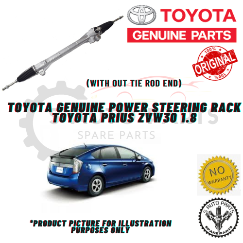 TOYOTA PRIUS ZVW30 1.8 POWER STEERING GEAR RACK -BRAND 100% ORIGINAL ...