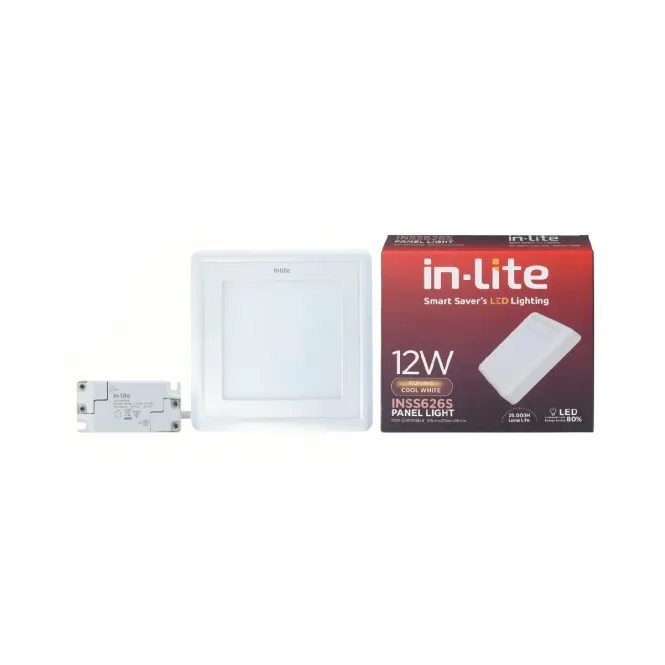 Downlight INLITE OB 12 Watt Kotak /Downlight Panel LED Tempel Kotak ...