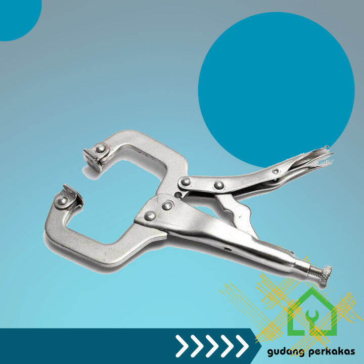 Tang Jepit C Clamp Swivel Pad Lock Grip | Lazada Indonesia