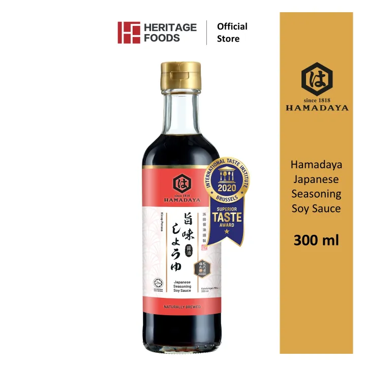 HAMADAYA JAPANESE SEASONING SOY SAUCE 300ML | Lazada