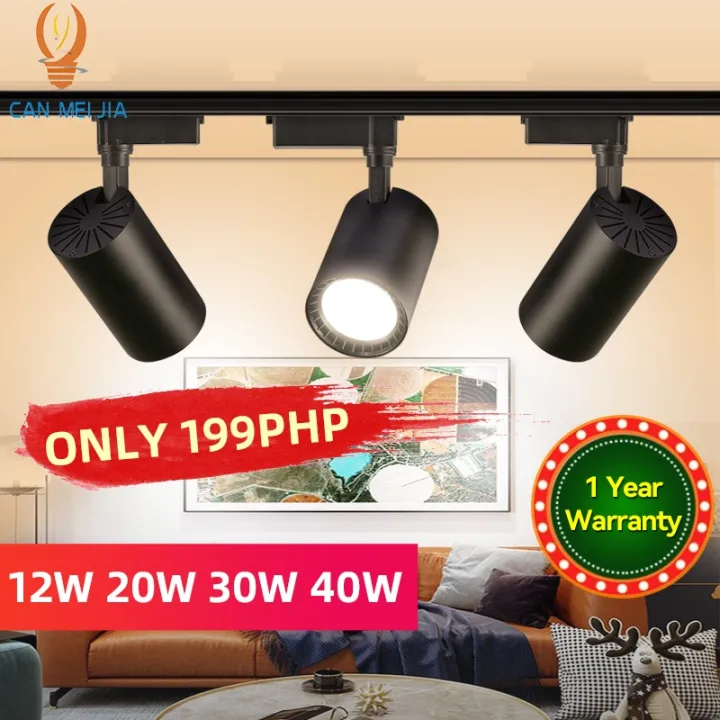 LED Complete Set Of COB Track Light Track Spotlight Ceiling Light ...