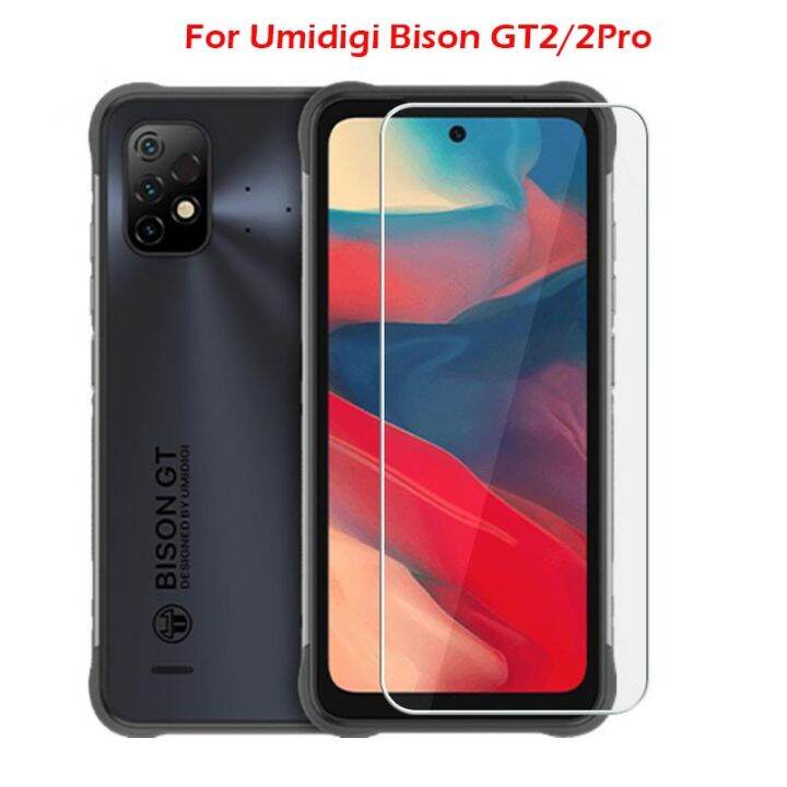 {ฮอต} ไม่คลุมทั้งหมด2.5D กระจกนิรภัยสำหรับ Umidigi Bison GT2 Pro GT 2 ...