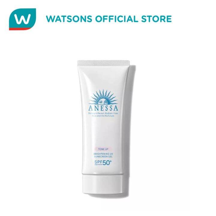 【COD】 ANESSA Tone Up Brightening UV Sunscreen Gel SPF 50 90g | Lazada PH