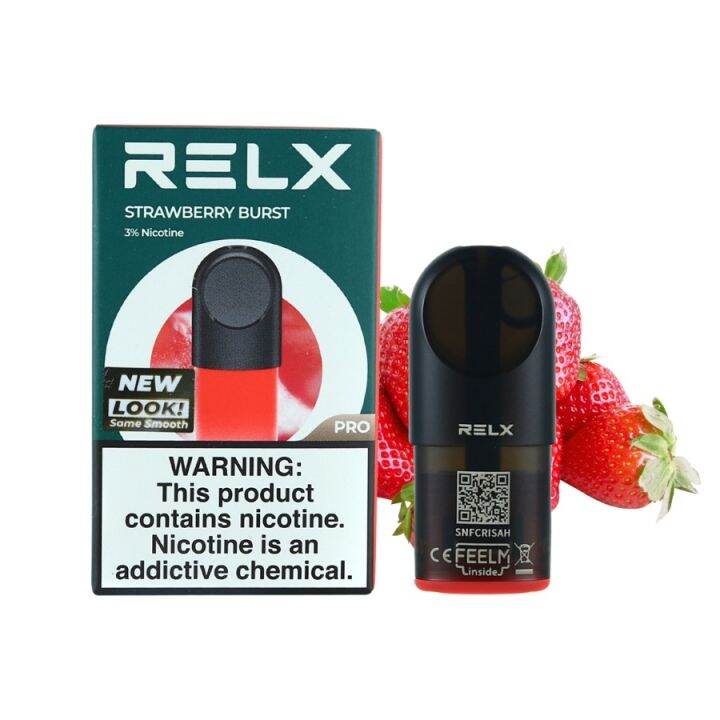 Relx Strawberry Burst Infinity Pro Pods New Look(Garden's Heart ...