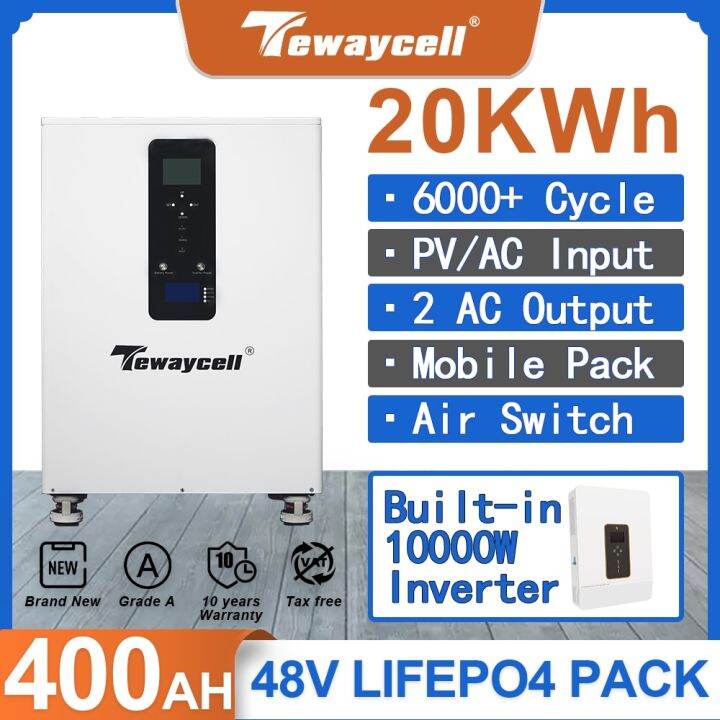 5KWH 20Kwh wall mounted power supply 48V 10Kwh 400Ah mobile integrated ...