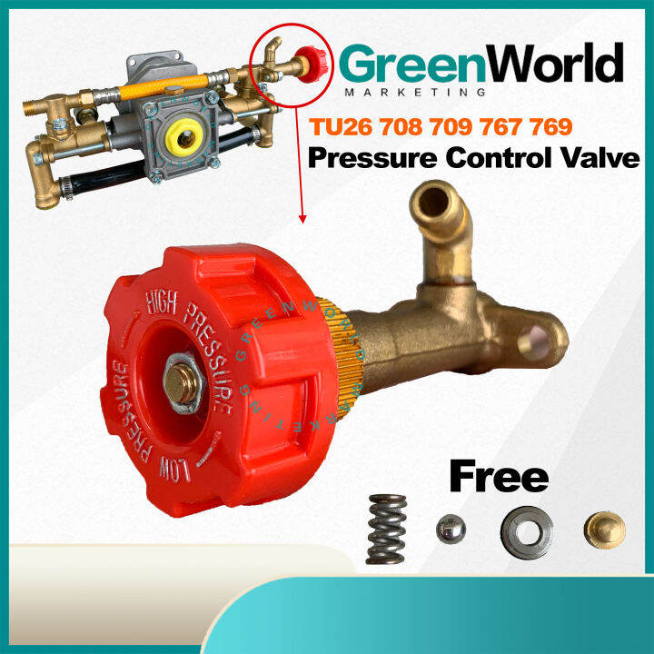 TU26 Knapsack Sprayer Pressure Control Valve Pressure Valve Mesin Pam ...