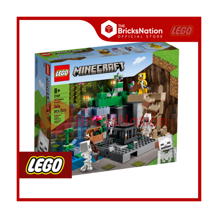 [TheBricksNation] LEGO 21189 Minecraft The Skeleton Dungeon | Lazada