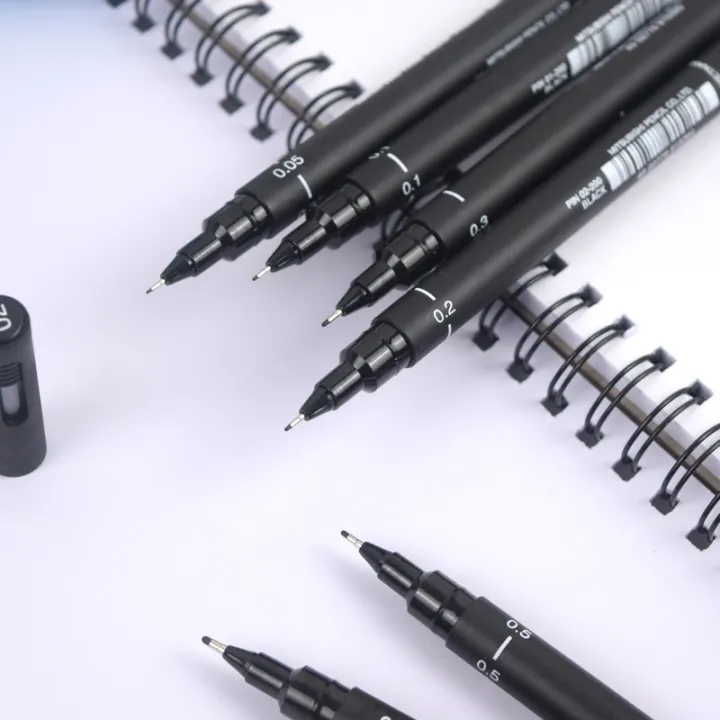 UNI Mitsubishi needle pen waterproof Gou Xianbi tracing pen cartoon ...