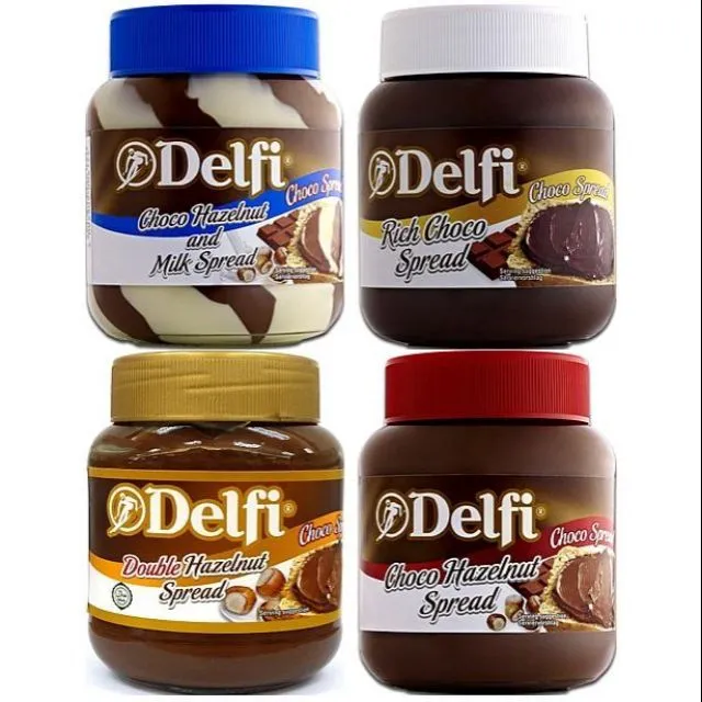 Delfi Choco Spread 350gm - (Choco Hazelnut / Rich Choco / Choco ...