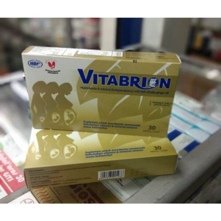 Vitabrion Box isi 30 Capsule | Lazada Indonesia
