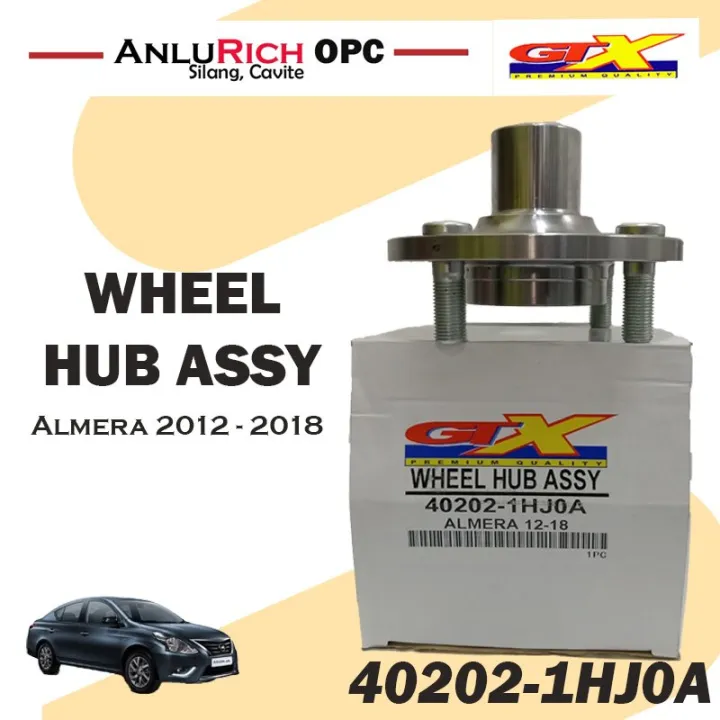 Wheel Hub Assy Nissan Almera 2012-2018 GTX PART NO. 40202-1HJ0A | Lazada PH