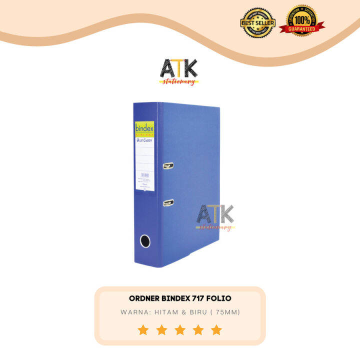 Ordner Bindex 717 Folio 75mm atk | Lazada Indonesia