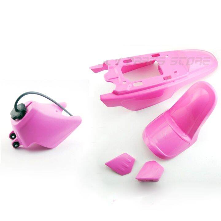 PLASTIC FENDER BODY Covers For YAMAHA PW50 PY50 PW 50CC pink SEAT GAS ...