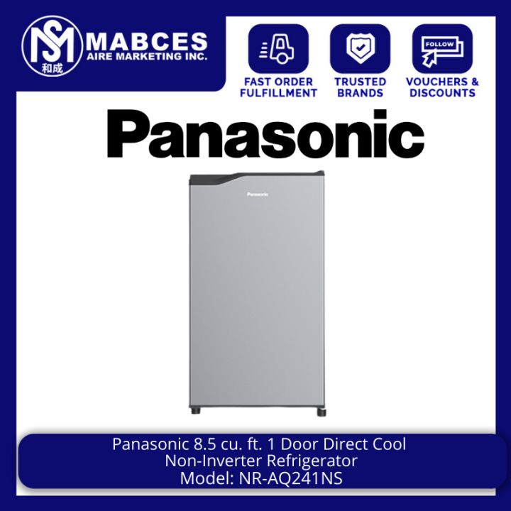 Panasonic 8.5 cu.ft. 1 Door Direct Cool Non- Inverter Refrigerator ...