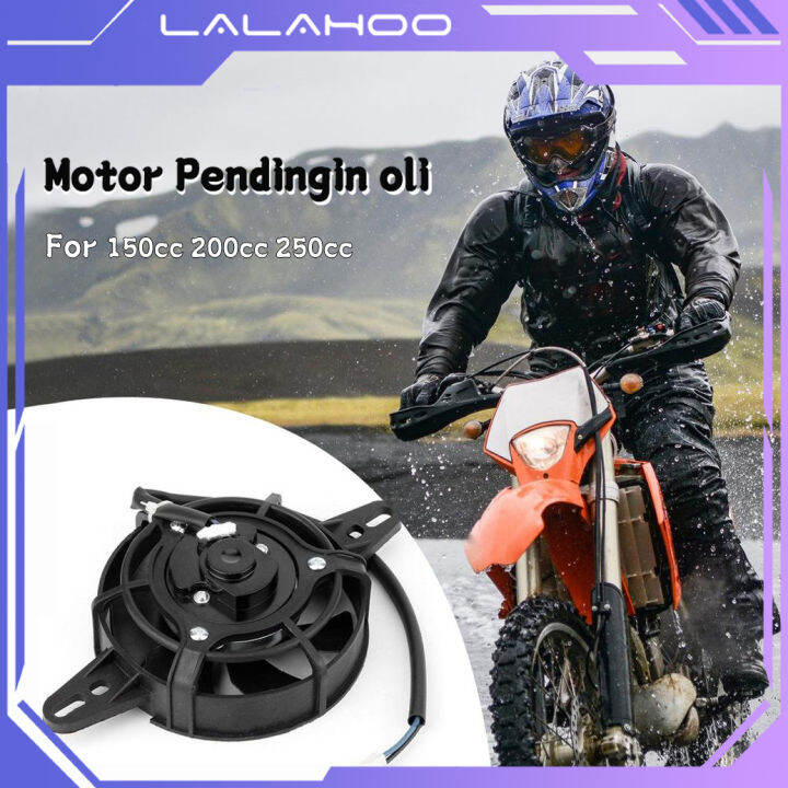Motorcycle Radiator Fan Kipas Radiator DC 12V Trail Adventur Custom ...