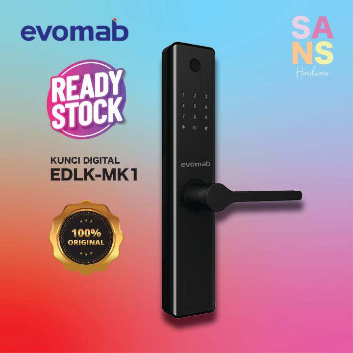 EVOMAB Kunci Pintu Digital Residential EDLK-MK1 Ukuran L Original ...