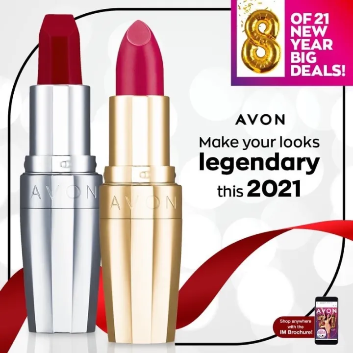 avon Avon True Matte and Creme Legend Lipstick 3.6g | Lazada PH