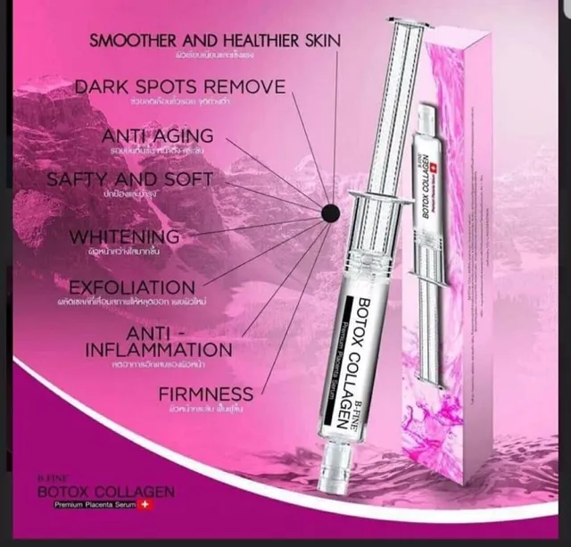 AUTHENTIC BOTOX COLLAGEN SERUM ANTI-WRINKLES ANTI-PIMPLES FADES SCARS ...