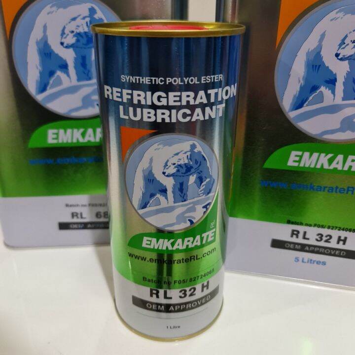 Oli Oil Compressor Kompresor AC RL32H RL 32H 100% ORIGINAL EMKARATE 1L ...