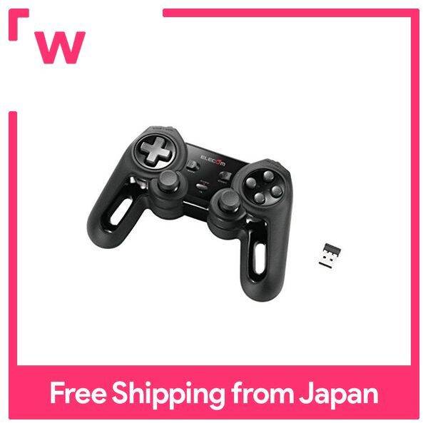 Elecom wireless game pad 13 button Xinput vibration fire and high ...