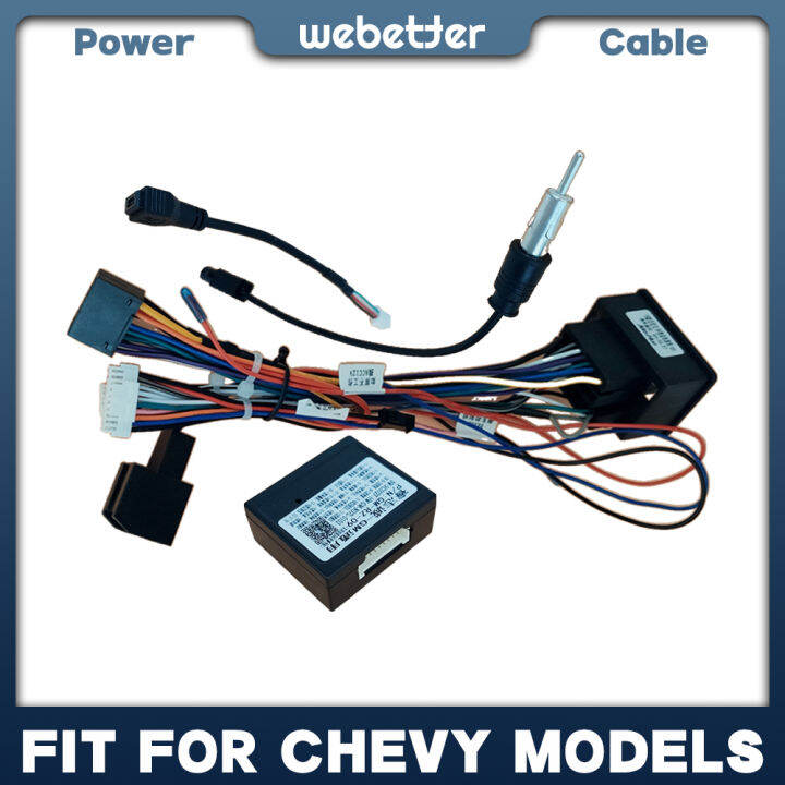 WeBetter Car 16-pin Android Wire Harness Power Cable Socket Cord ...