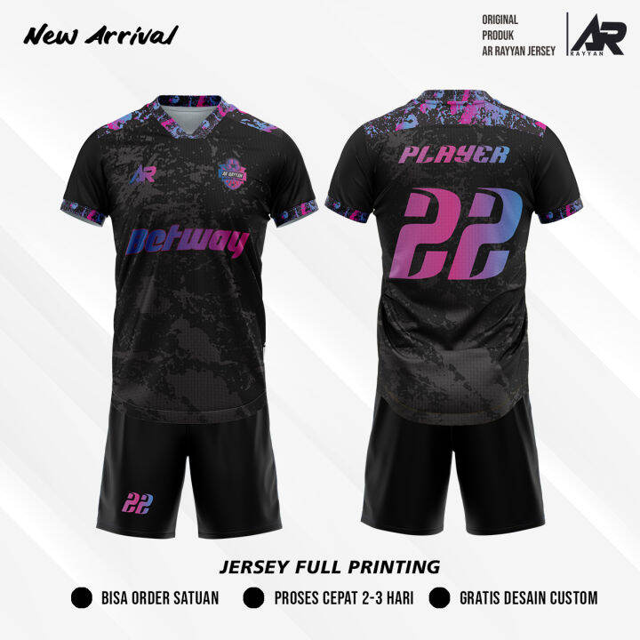 Jersey Futsal /Bola Custom Full Printing Keren Terbaru 2023 | Lazada ...