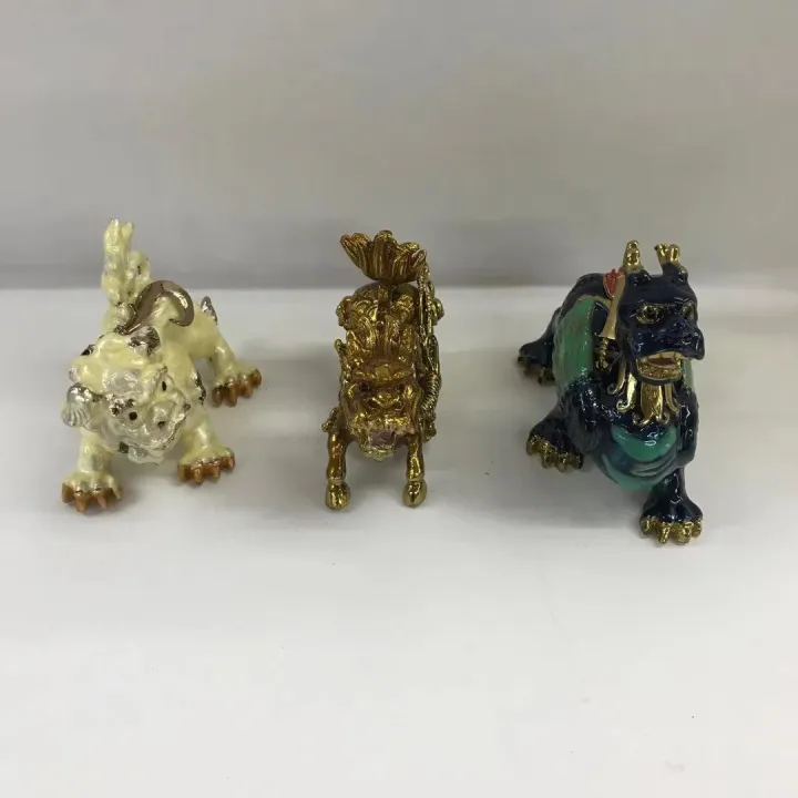 Fengshui THREE DIVINE GUARDIANS WITH IMPLEMENTS | Lazada PH