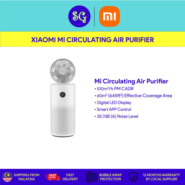 Xiaomi Mi Circulating Air Purifier (Strong Purification of Formaldehyde ...