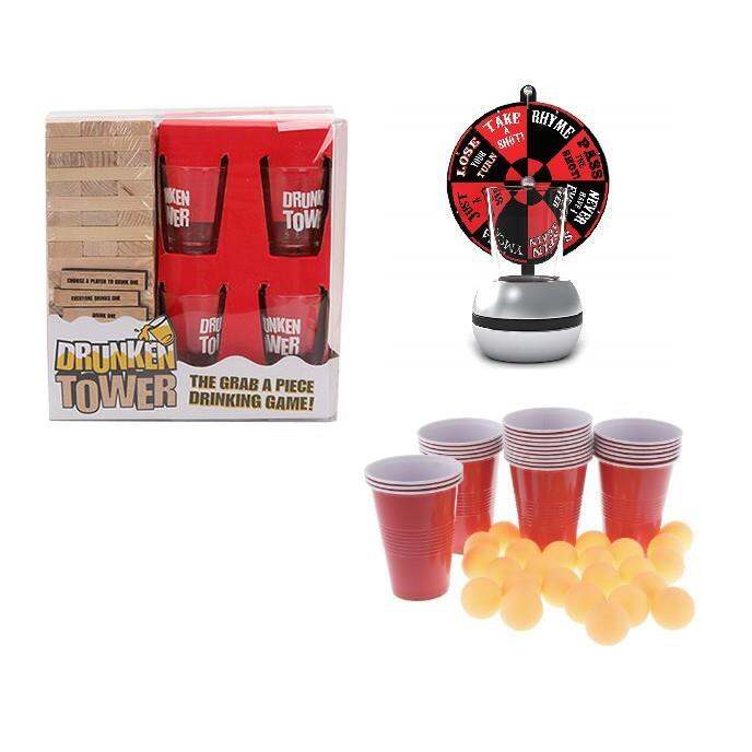 【COD】h9g87m3 Drunken tower games Wheel of shots Beer Pong Drinking Fun ...