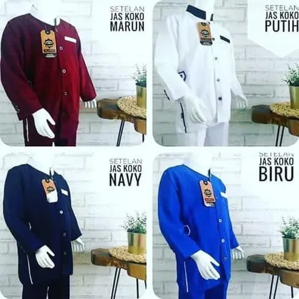 Jasko Setelan Anak Jasko Anak Koko Anak Umur 3 Sampai 14 tahun | Lazada ...