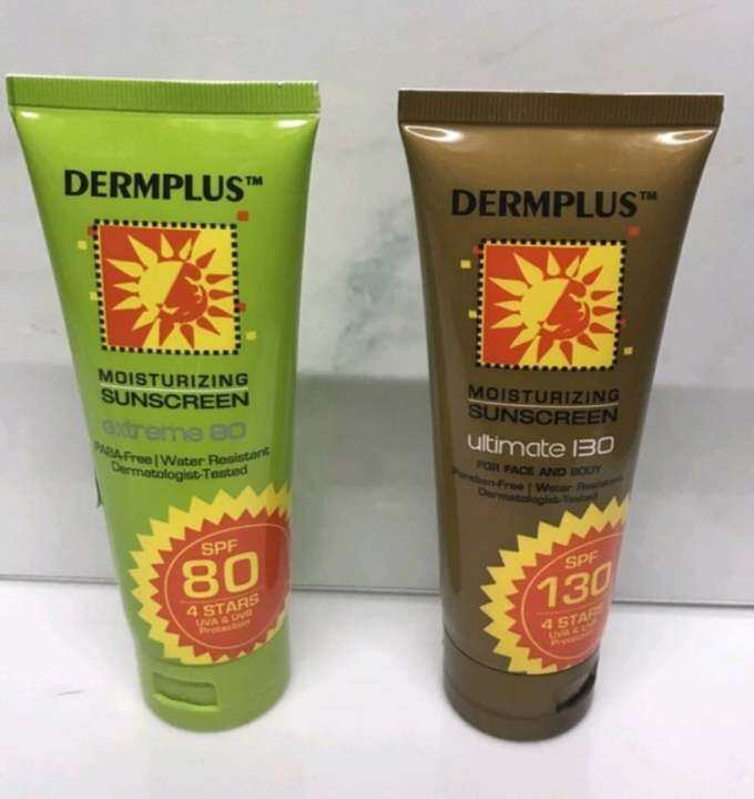 DERMPLUS Moisturizing Sunscreen 100ml (SPF 80 / SPF 130) * SOLD INDIVIDUALLY * | Lazada PH