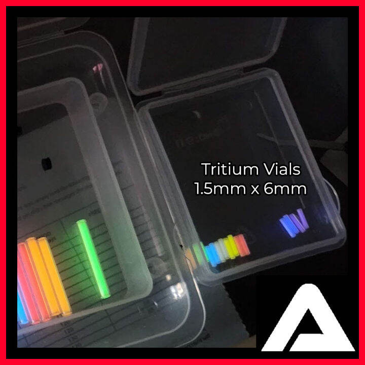 Tritium Vials - 1.5mm x 6mm - fits Reylight Pineapple trits | Lazada PH