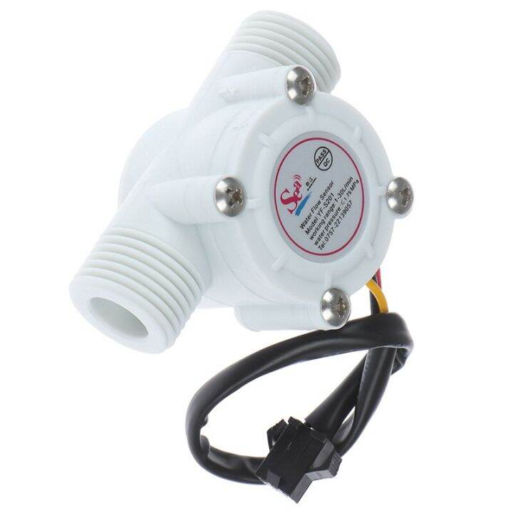 Meter Flowmeter Counter Sensor Control Effect Flowmeter Hall 1-30L/min ...