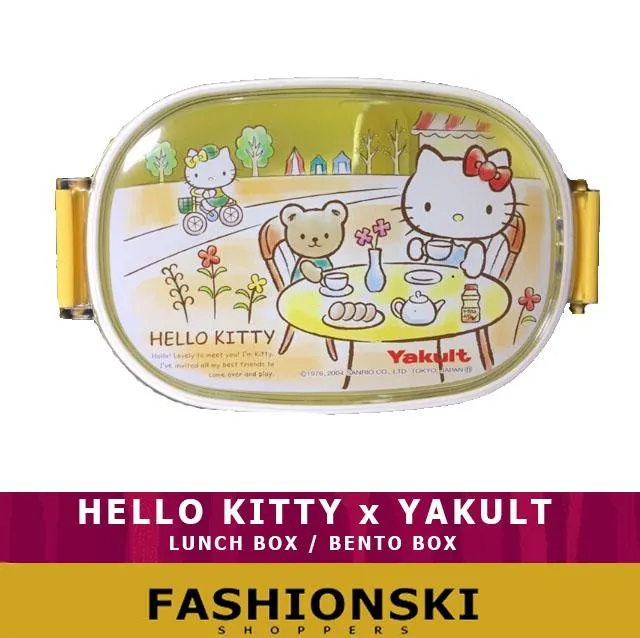 HELLO KITTY x YAKULT Bento Box Lunch Box | Lazada PH