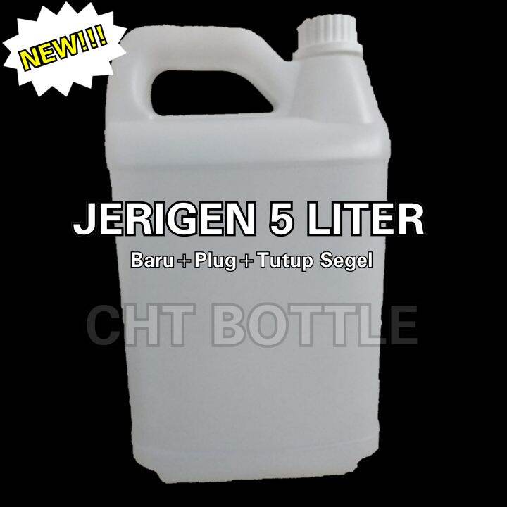 Jerigen 5 Liter HDPE /Jerigen 5 Liter Minyak / Jerigen 5 Liter | Lazada ...
