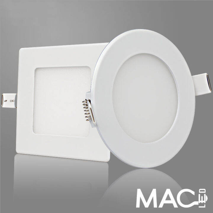 LED Recessed Panel Light 3Watts / 6 Watts /12 Watts / 18 Watts / 24 ...