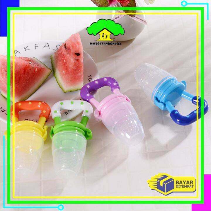 MI-C44-45 Empeng Dot Buah Anak Bayi Baby Fruit Feeder Rattle Teether ...