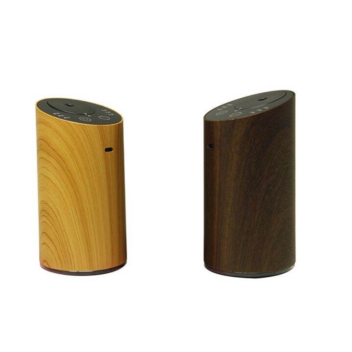 Wood Grain Waterless Aroma Essential Oil Air Diffuser Car USB ...