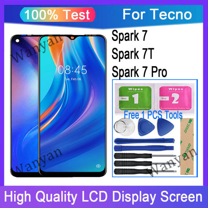 Tecno Spark 7 Spark 7T KF6p Spark 7 Pro KF8 LCD Display Touch Screen Digitizer Replacement ...