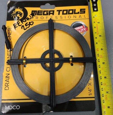 Sewer Rod or Plehe , Panundot, drain cleaner pleje 1/4x25 feet Heavy ...