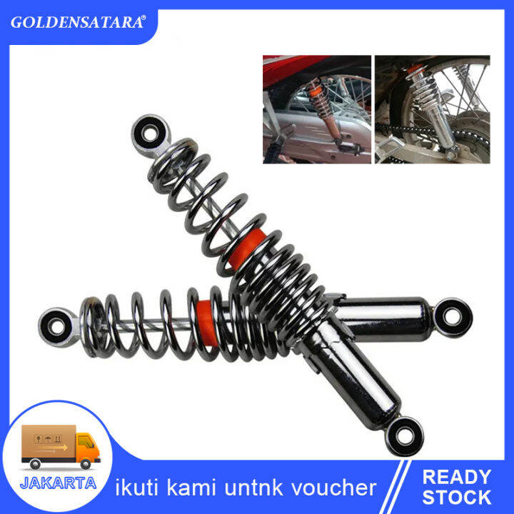 2 Buah Shock Belakang 290 310mm 125 Rear Shock Peredam kejut belakang ...