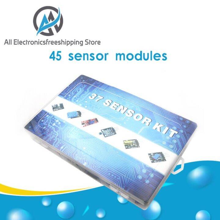 For Arduino 45 In 1 Sensors Modules Starter Kit Better Than 37in1 ...