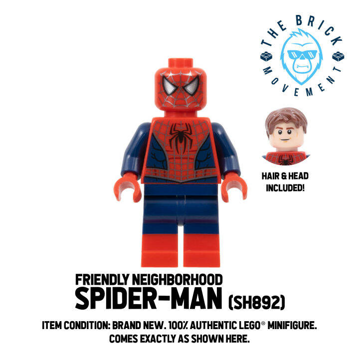 LEGO® MV Friendly Neighborhood Spider-Man Minifigure | Lazada PH