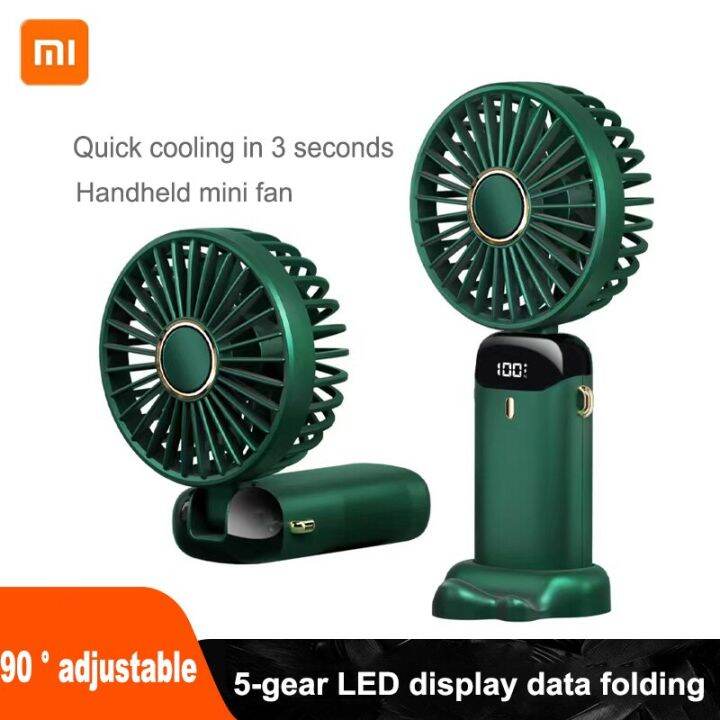 Xiaomi Portable Fan Mini Handheld Fan Recharge Hand Held Small Pocket ...