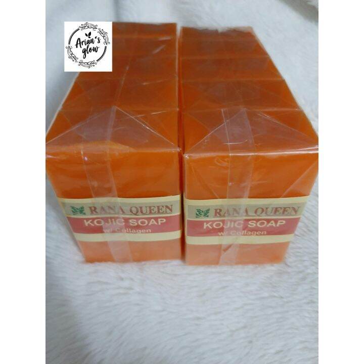 Kojic Soap with Collagen Rana Queen (5pcs per pack) | Lazada PH